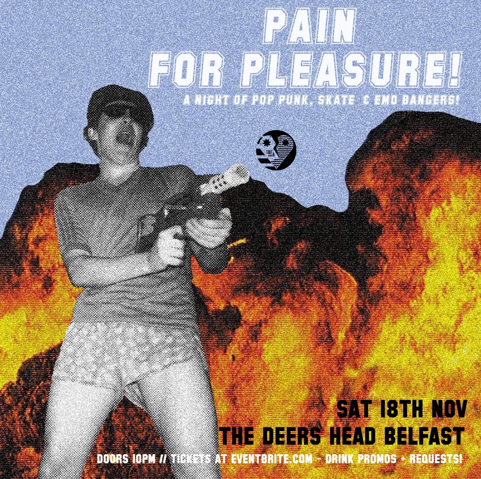 PAIN FOR PLEASURE! Pop Punk / Skate / Emo Nite!