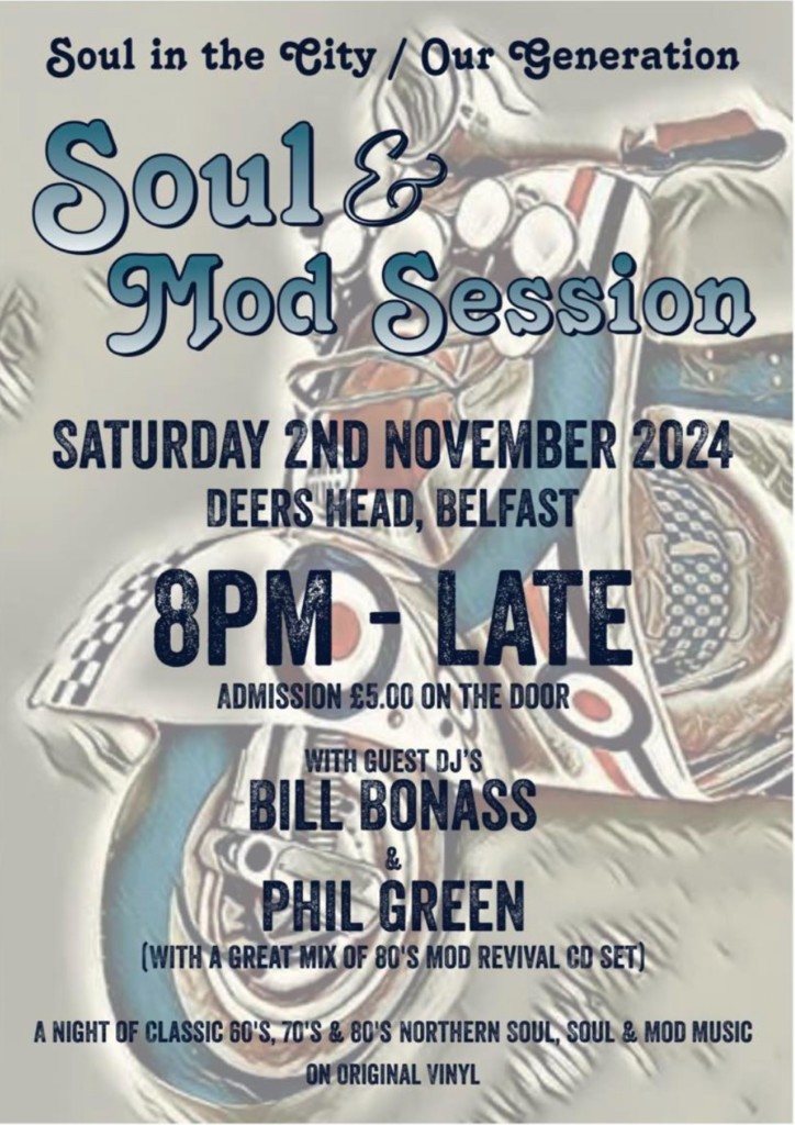 SOUL & MOD SESSION (Vinyl Club Night)